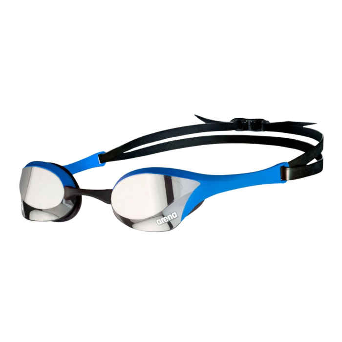 Arena Cobra Ultra Swipe Mirror Goggles Silver/Blue | Ness Swimwear ...