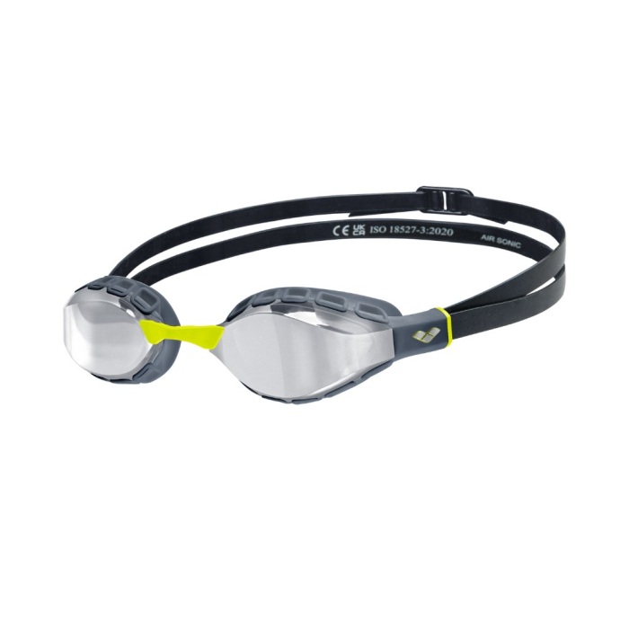 Arena Air Sonic Mirror Goggles - Silver/Anthracite | Ness Swimwear ...