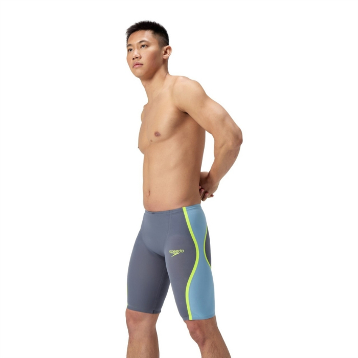 Speedo Men's Fastskin LZR Pure Intent 2.0 High Waist Jammer - Grey Lead ...