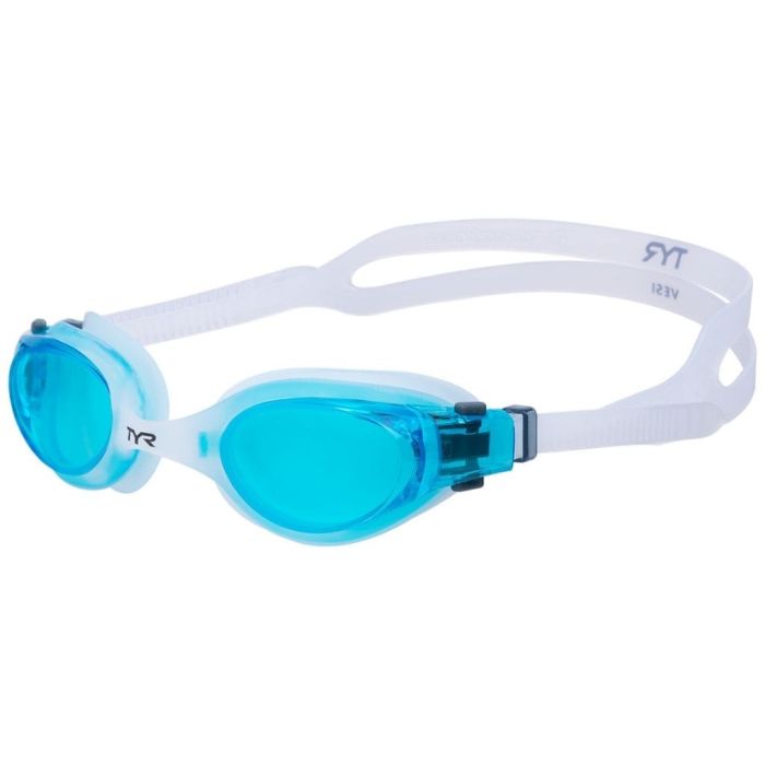 TYR Vesi Blue Clear Clear | Adult Goggles | Ness Swimwear