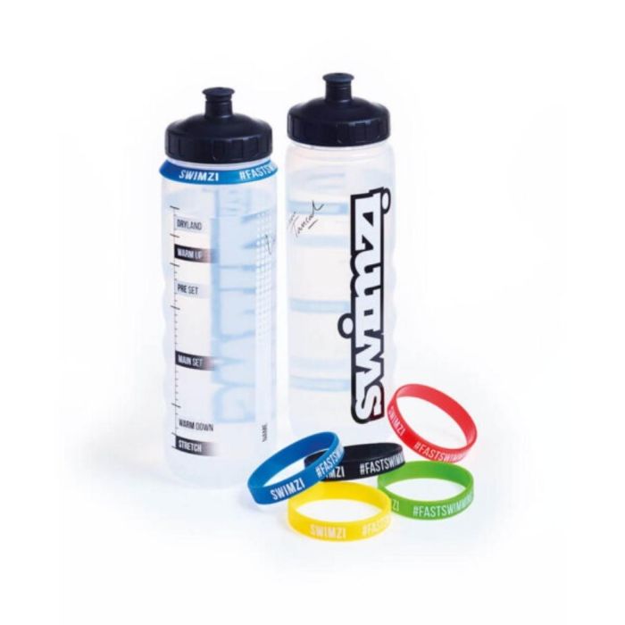 Swimzi Sports Drink Bottle 5 Colour Bands | Ness Swimwear