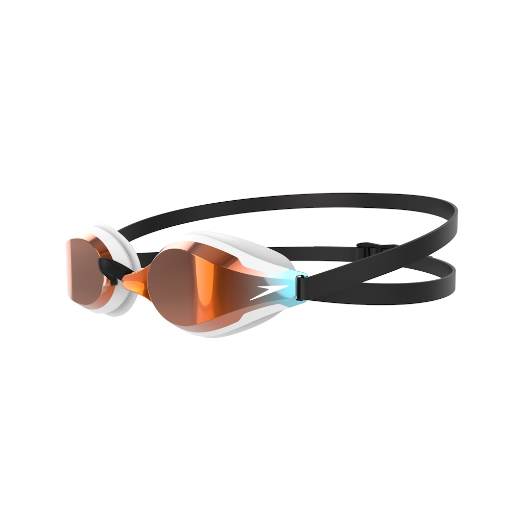 Speedo Speedsocket 2 White Mirror Goggles | Ness Swimwear